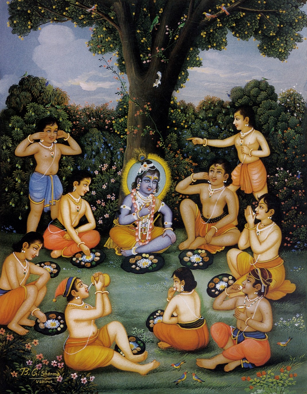 B. G. Sharma Art | The Hare Krishna Movement