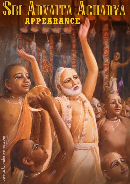 Appearance Day of Advaita Acarya | The Hare Krishna Movement